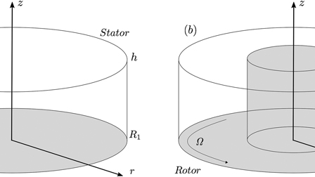 Large eddy simulations and global stability analyses of an annular and ...