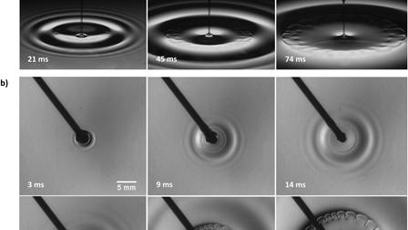 Fingering instability in Marangoni spreading on a deep layer of polymer ...