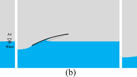 A hybrid model for simulation of fluid–structure interaction in water ...