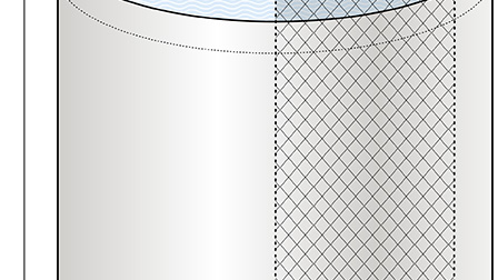 Sloshing in vertical cylinders with circular walls: The effect of ...