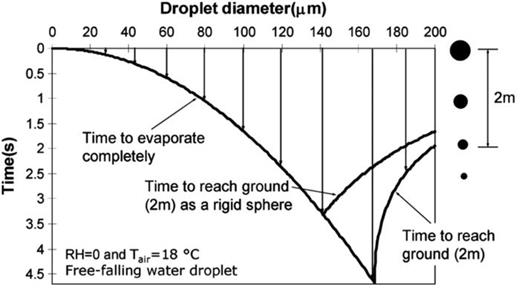 A dynamical overview of droplets in the transmission of respiratory ...
