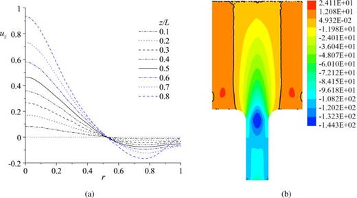 Effects of nozzle inlet size and curvature on the flow development in a ...