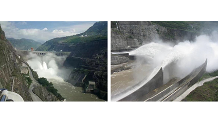 Air entrainment mechanism of chute bottom aerators in high-speed chute ...