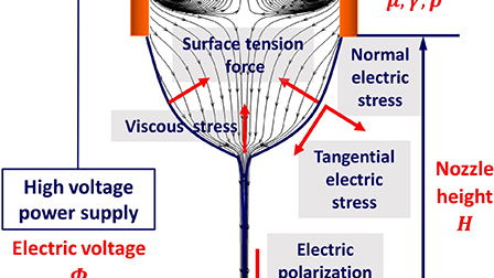 The internal flow behaviors during Taylor cone formation of pulsating ...