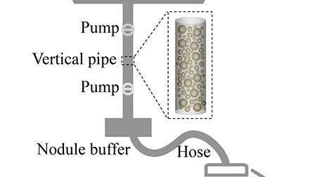 Numerical simulation on transportation behavior of dense coarse ...