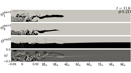 Direct numerical simulations of intrusive density- and particle-driven gravity currents ...