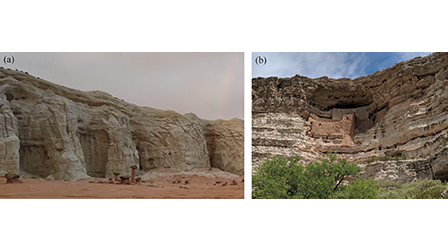 Alcove formation in dissolving cliffs driven by density inversion ...