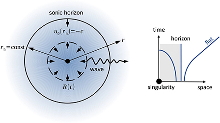 Acoustic black hole analogy to analyze nonlinear acoustic wave dynamics ...