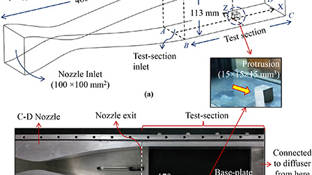 Control of bow shock induced three-dimensional separation using bleed ...