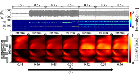 Experimental investigation of combustion instability in a centrally ...