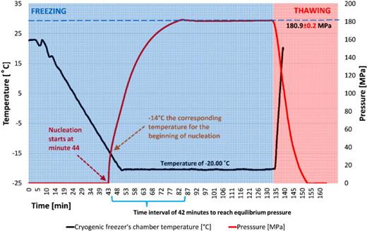 Liquid–solid equilibria and supercooling of Custodiol® in isochoric ...