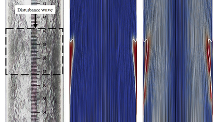 Simulation of droplet entrainment in annular flow with a morphology ...