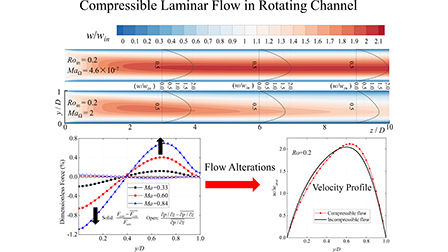 Investigation on the compressibility characteristics of laminar flow in ...