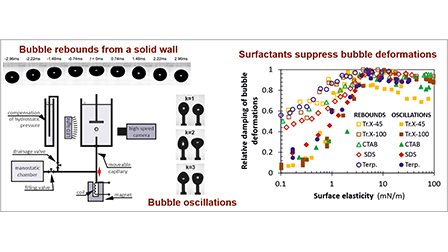 Damping effect of surfactants on induced bubble shape deformations ...