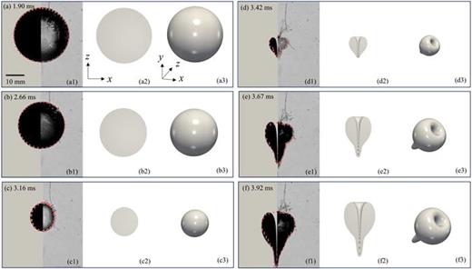 The mechanisms of jetting, vortex sheet, and vortex ring development in ...