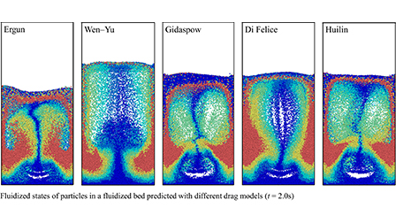 Comparison and validation of various drag models for fluidization characteristics of bubble ...