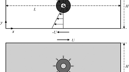 Studying the Marangoni effect in double emulsions with a hybrid multi ...
