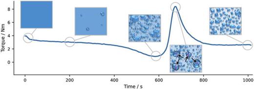 Crystallization in highly supersaturated, agitated sucrose solutions ...