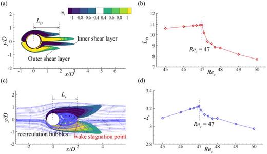 Suppression of vortex shedding in the wake of a circular cylinder ...