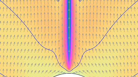 Schmidt-number effects on the flow past a sphere moving vertically in a ...