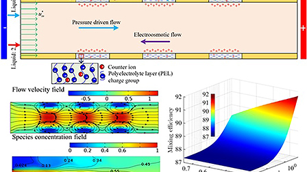 Enhanced bio-fluids mixing by the soft polyelectrolyte layer-modulated ...
