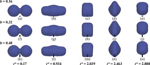 Effects of protuberant structure on coalescence-induced jumping of ...