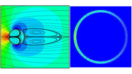 Inverse distance weighting interpolation-based immersed boundary velocity correction method for ...