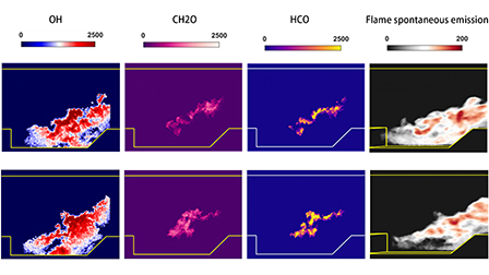 Visualization of supersonic combustion using high-speed camera/dual ...