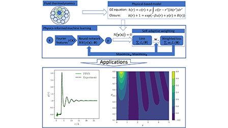 Physics-informed machine learning of the correlation functions in bulk fluids | Physics of ...