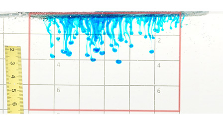 Structure and dynamics of the near-surface water layer under conditions ...