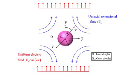 Modulating droplet electrohydrodynamics via the interplay of ...