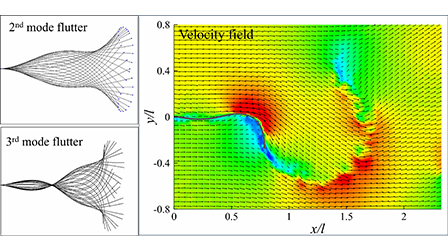 The effect of aspect ratio and mass ratio on the flow-induced flutter ...