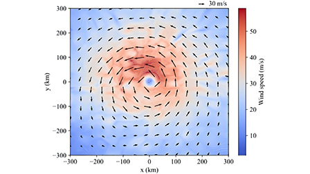 Reconstruction of tropical cyclone boundary layer wind field using ...