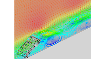 High-fidelity fluid–structure interaction simulations of perforated ...