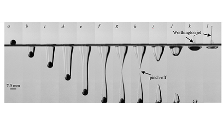 Dynamics of sphere entry into dilute viscoelastic polymer solutions ...