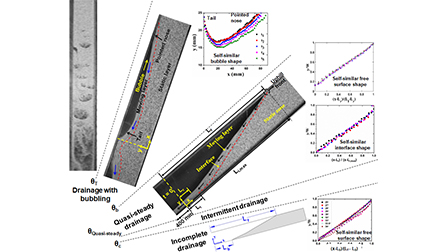 Gravity-driven granular drainage from a closed top quasi-two ...