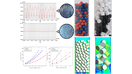 Gas flow through a packed bed with low tube-to-particle diameter ratio ...