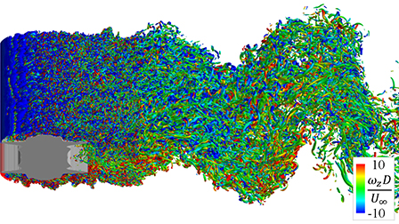 Aeroacoustic simulation of bluff bodies with protrusions at moderate ...