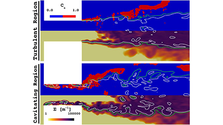 Three-component volume of fluid method coupling with interface compression method and Eulerian ...