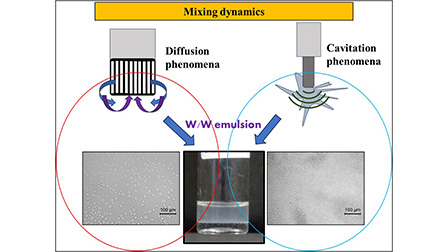 Mixing dynamics in the synthesis of nanoparticle-stabilized water-in ...