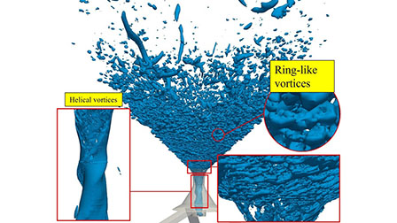 Liquid sheet formation and spray characterization of N-heptane spray ...