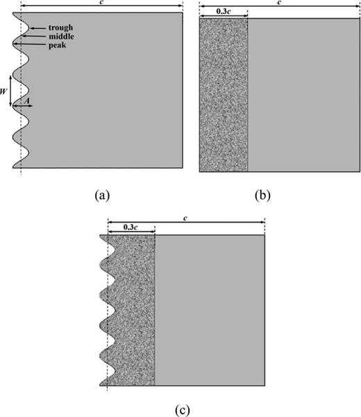 On the airfoil leading-edge noise reduction using poro-wavy leading ...