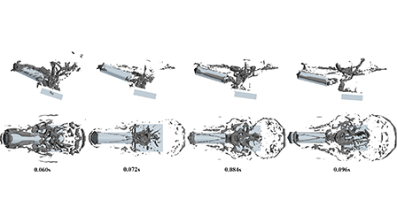 Effect of fluid–structure interaction on the oblique water entry of the ...