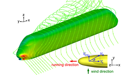Data-driven learning algorithm to predict full-field aerodynamics of large structures subject to ...