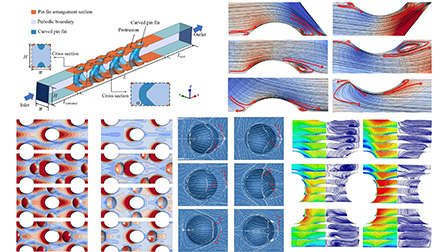 Numerical study of heat transfer enhancement by using protrusions in ...