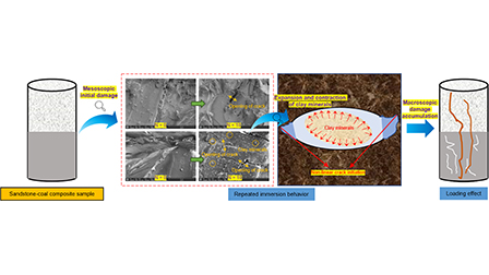 Deterioration evolution mechanism and damage constitutive model ...