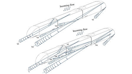 A novel vortex control method for improving anti-overturning ...