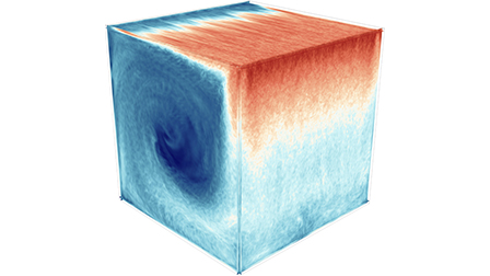 Turbulent flow inside a cubic lid-driven cavity using moment ...