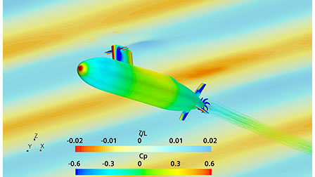Numerical simulation of near-surface turn maneuver of a submarine in ...