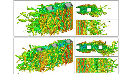 Aerodynamic force characteristics and flow field mechanism of multiple ...